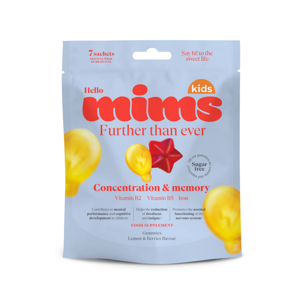 Hello Mims Kids Memory x 7 saquetas gomas - Farmácia Santa Marta